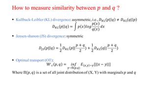 Metrics for generativemodels | PDF | Physics | Science