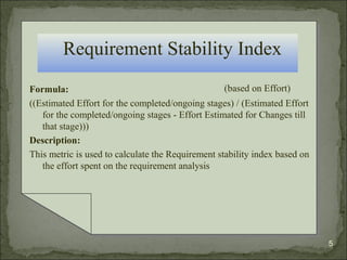Metrics for manual testing | PPT