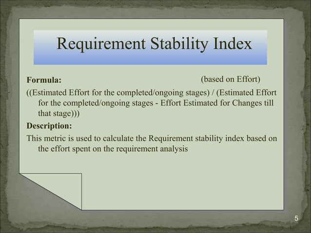 Metrics for manual testing | PPT