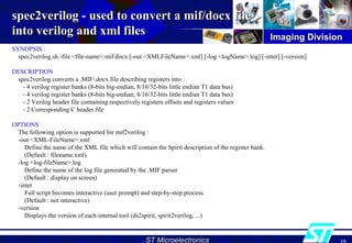 Generic and Automatic Specman Based Verification Environment | PPT