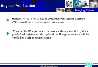 Generic and Automatic Specman Based Verification Environment | PPT