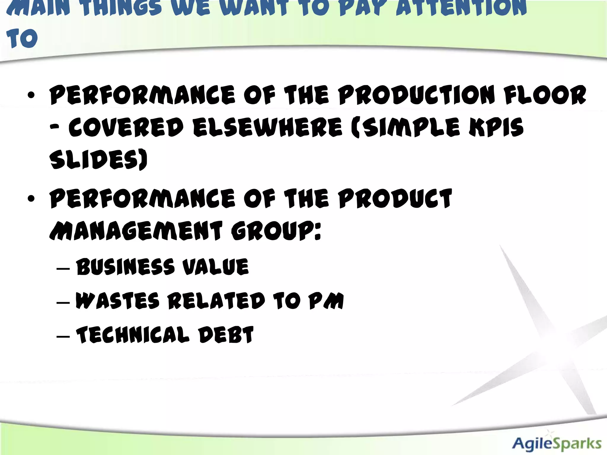 Measuring Product Management/Ownership Effectiveness in a Lean/Agile ...