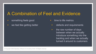 2008 Metrics for agile software development | PPTX