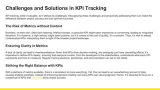 Metrics & KPIs to Track for IT Outsourcing companies.pptx | Operating ...