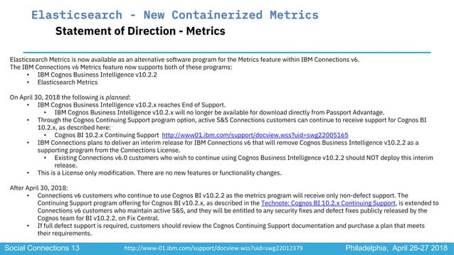 Elasticsearch – Introducing New Containerized Metrics | PPT