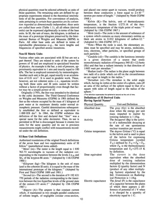 Metric standard (unit convesions) | PDF