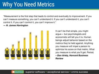 Maintenance Metrics that Matter | PDF