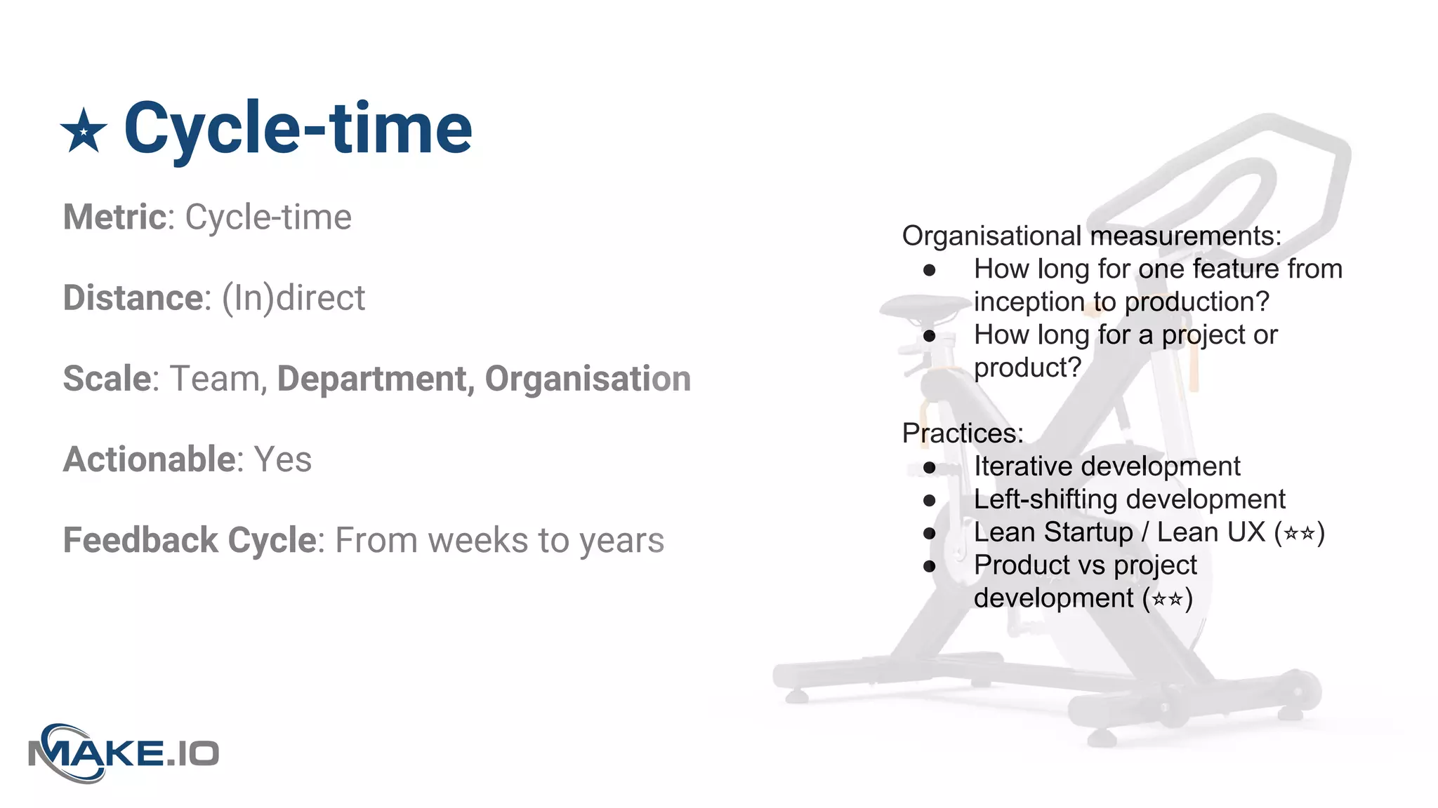 Metrics to guide: agile fluency, continuous delivery and product teams ...