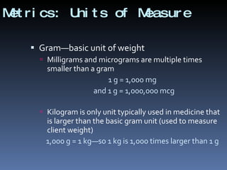 Metric System | PPT
