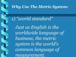 Metric System | PPT