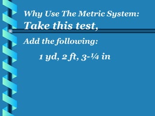 Metric System | PPT