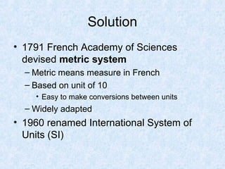 Metric System | PPT