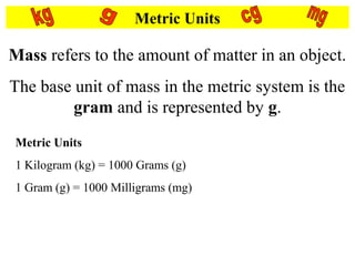 Metric system | PPT