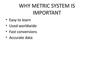 Metric_System_Full_Report.pptx metric system | PPTX