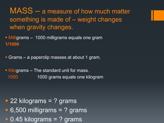 Metric System Notes | PPTX | Physics | Science
