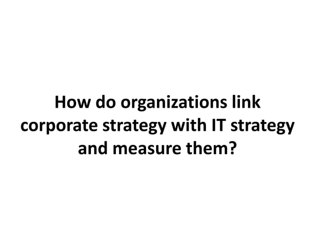 Measurement Framework | PPTX