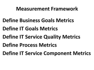Measurement Framework | PPTX