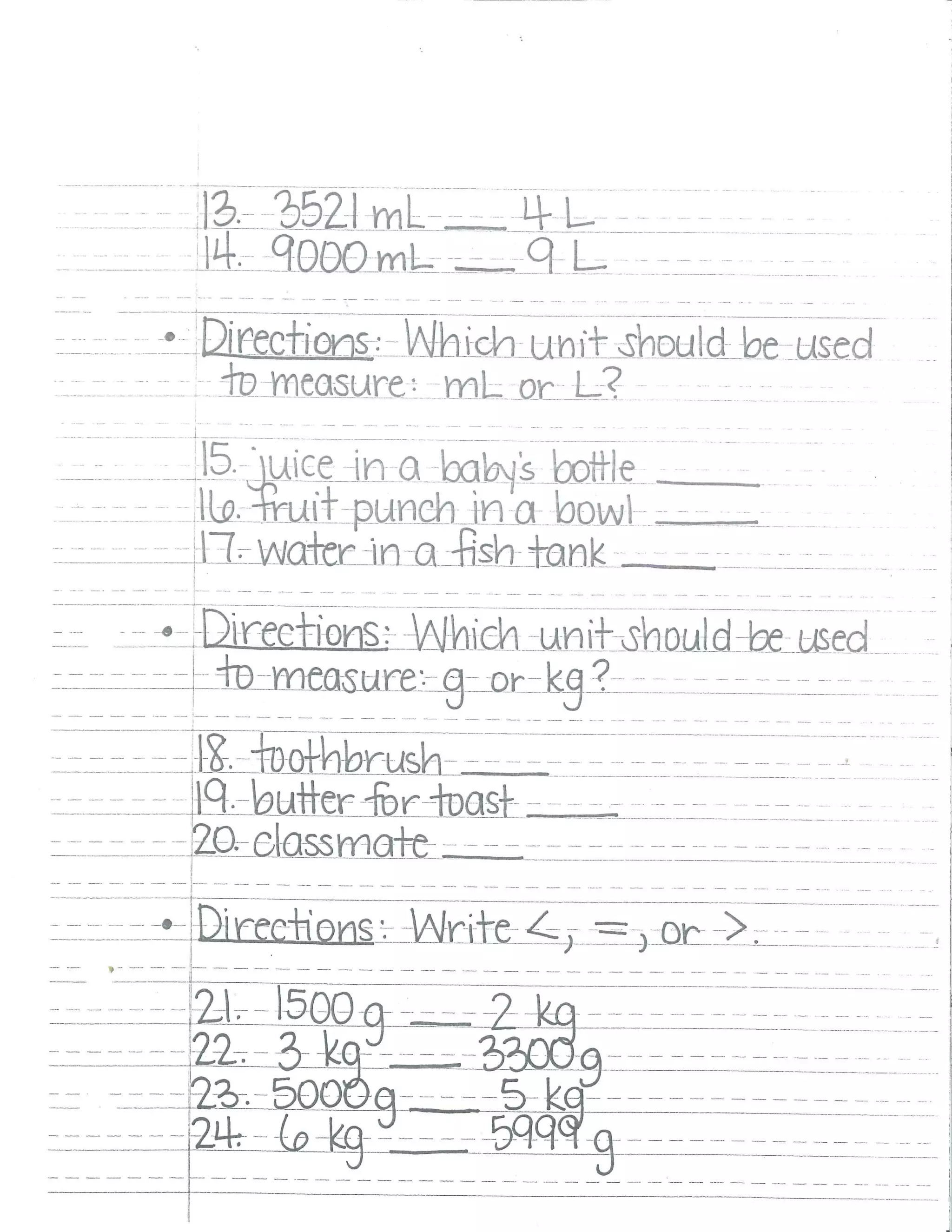 Metric Units Quiz Review | PDF