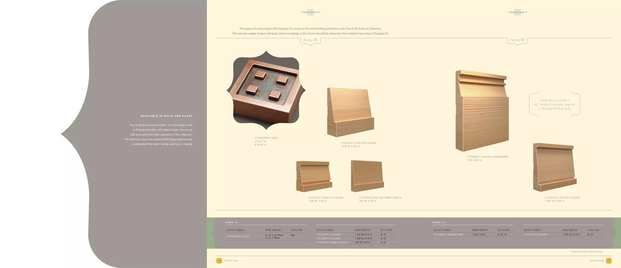 Metrie Moulding Catalog | PDF