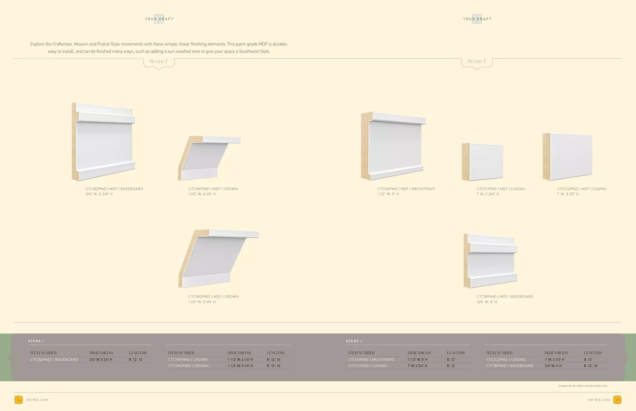 Metrie Moulding Catalog | PDF
