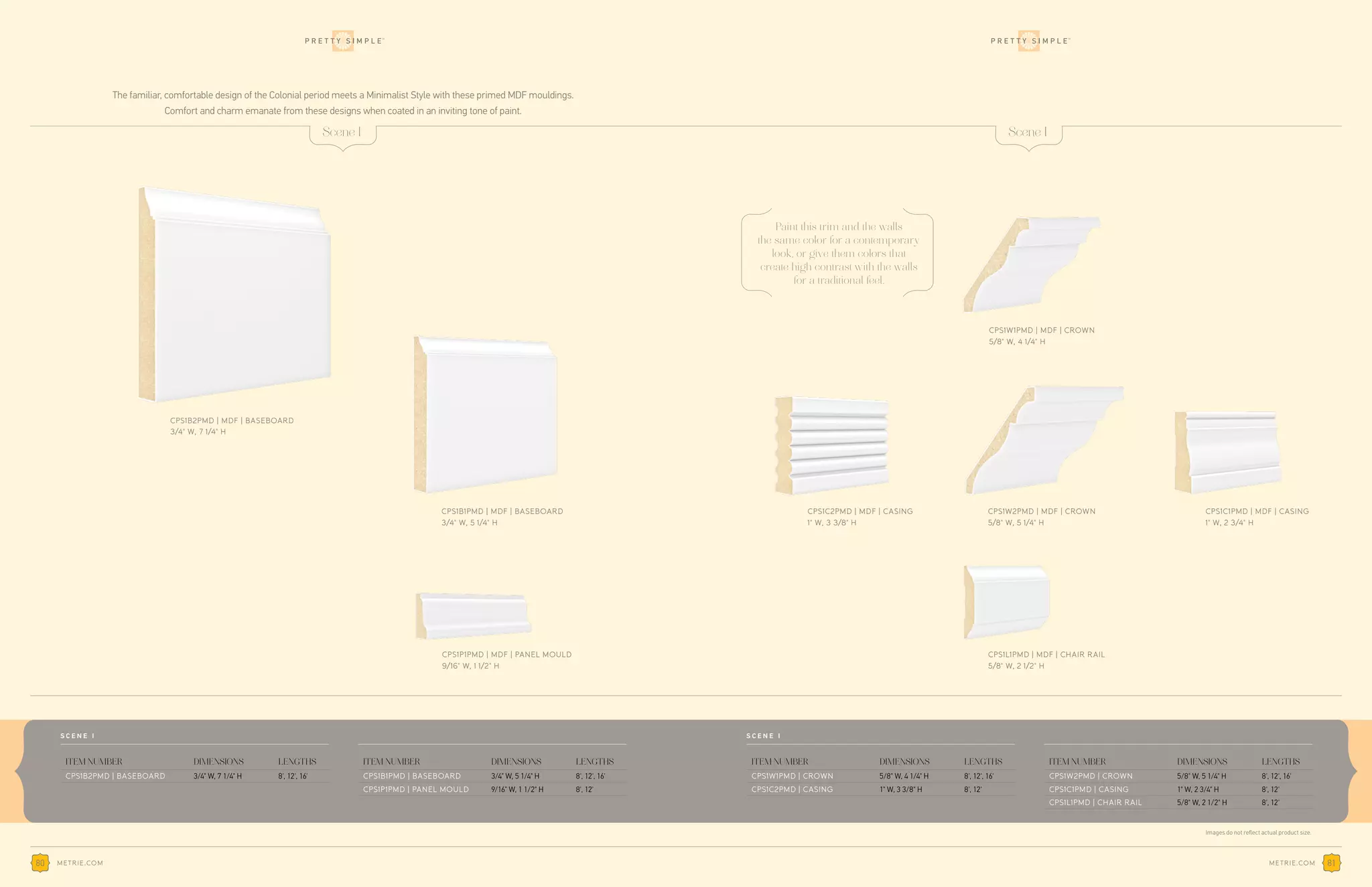 Metrie Moulding Catalog | PDF