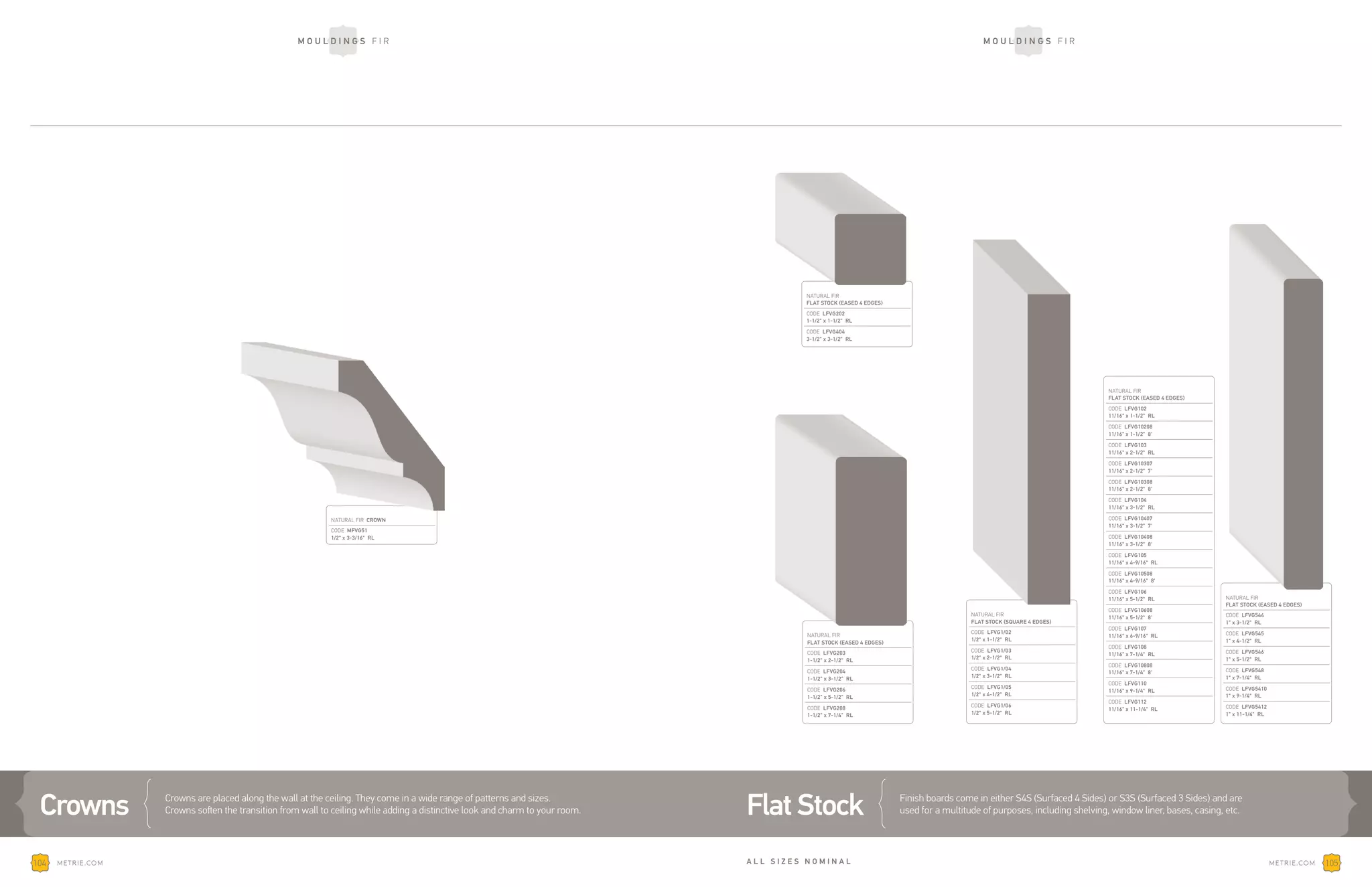Metrie Moulding Catalog | PDF