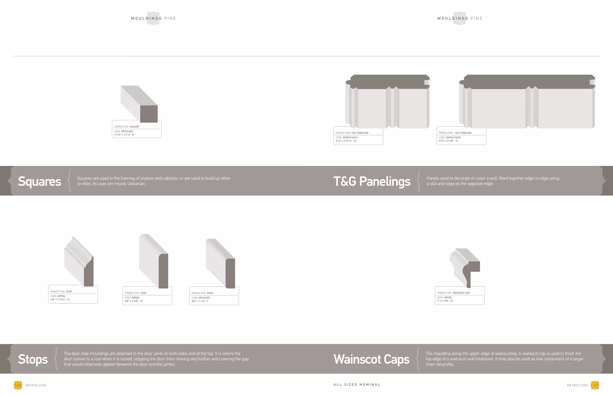 Metrie Moulding Catalog | PDF