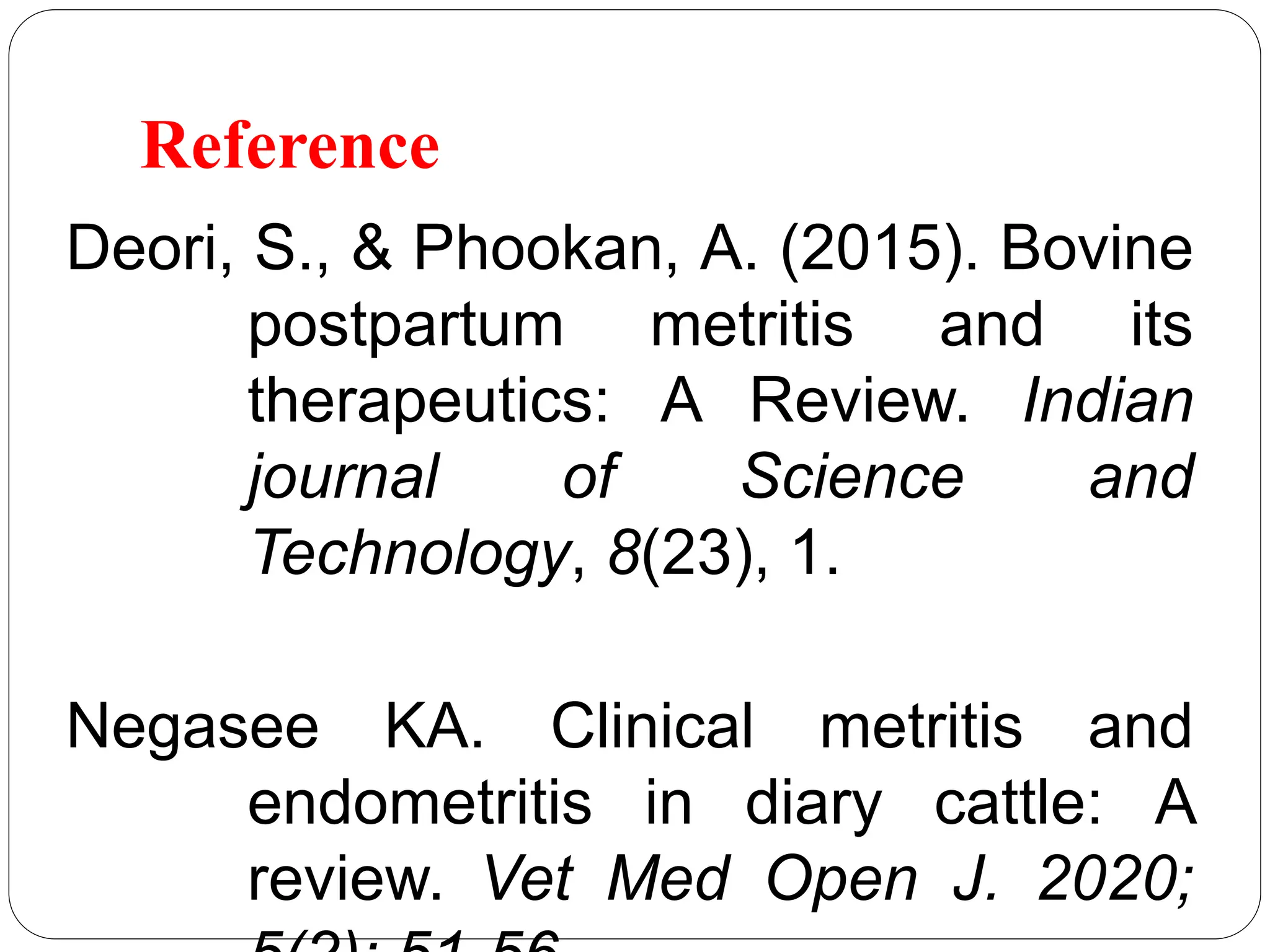 Metritis IN COW .pptx