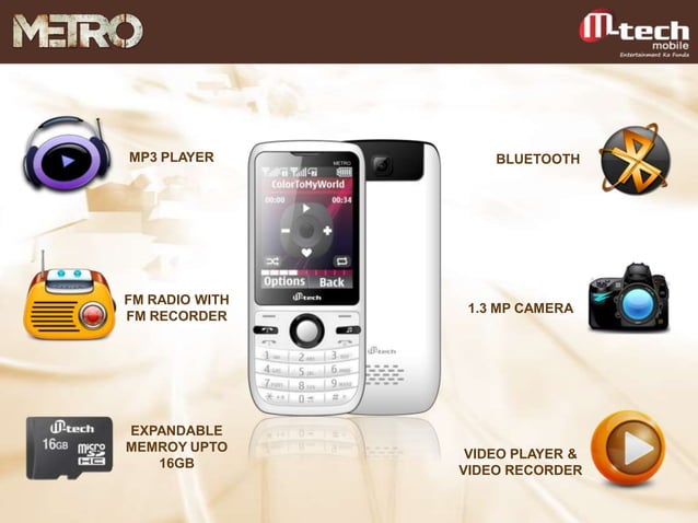 M TECH MOBILE" METRO" MODEL | PPT