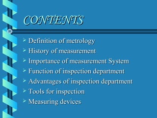 Metrology | PPT