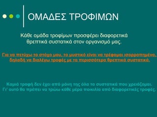 Μέτρο-ποικιλία-ισορροπία | PPT