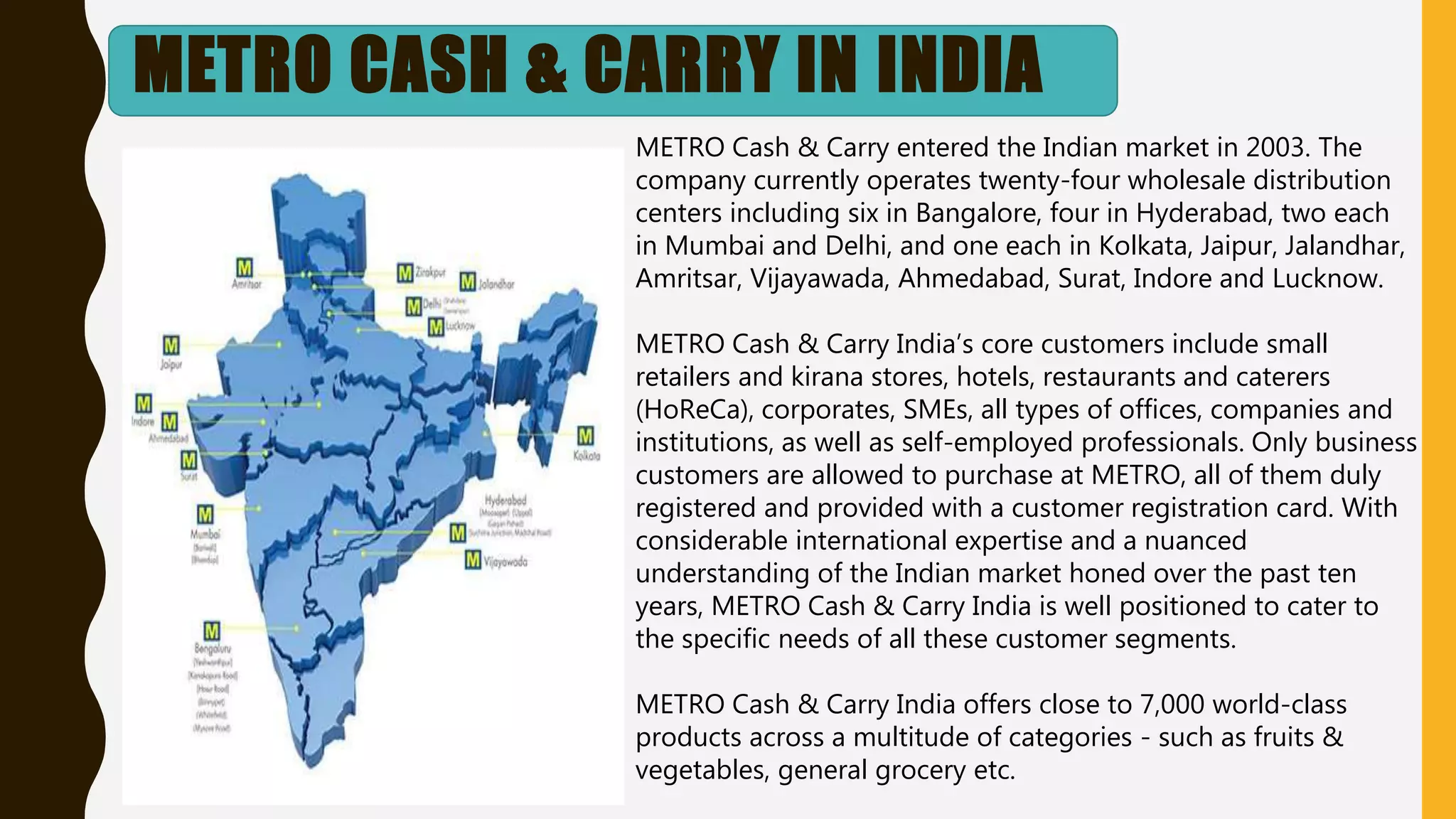 Metro Cash And Carry India | PPTX
