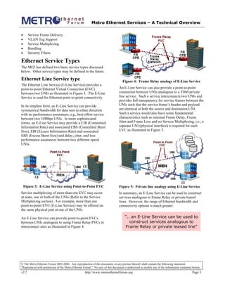 Metro ethernet-services | PDF