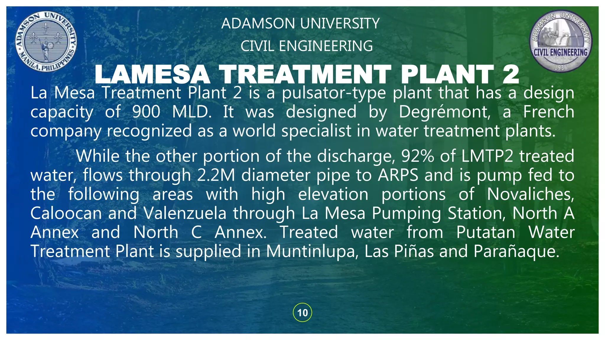 Metro Manila Water Distribution System | PPTX