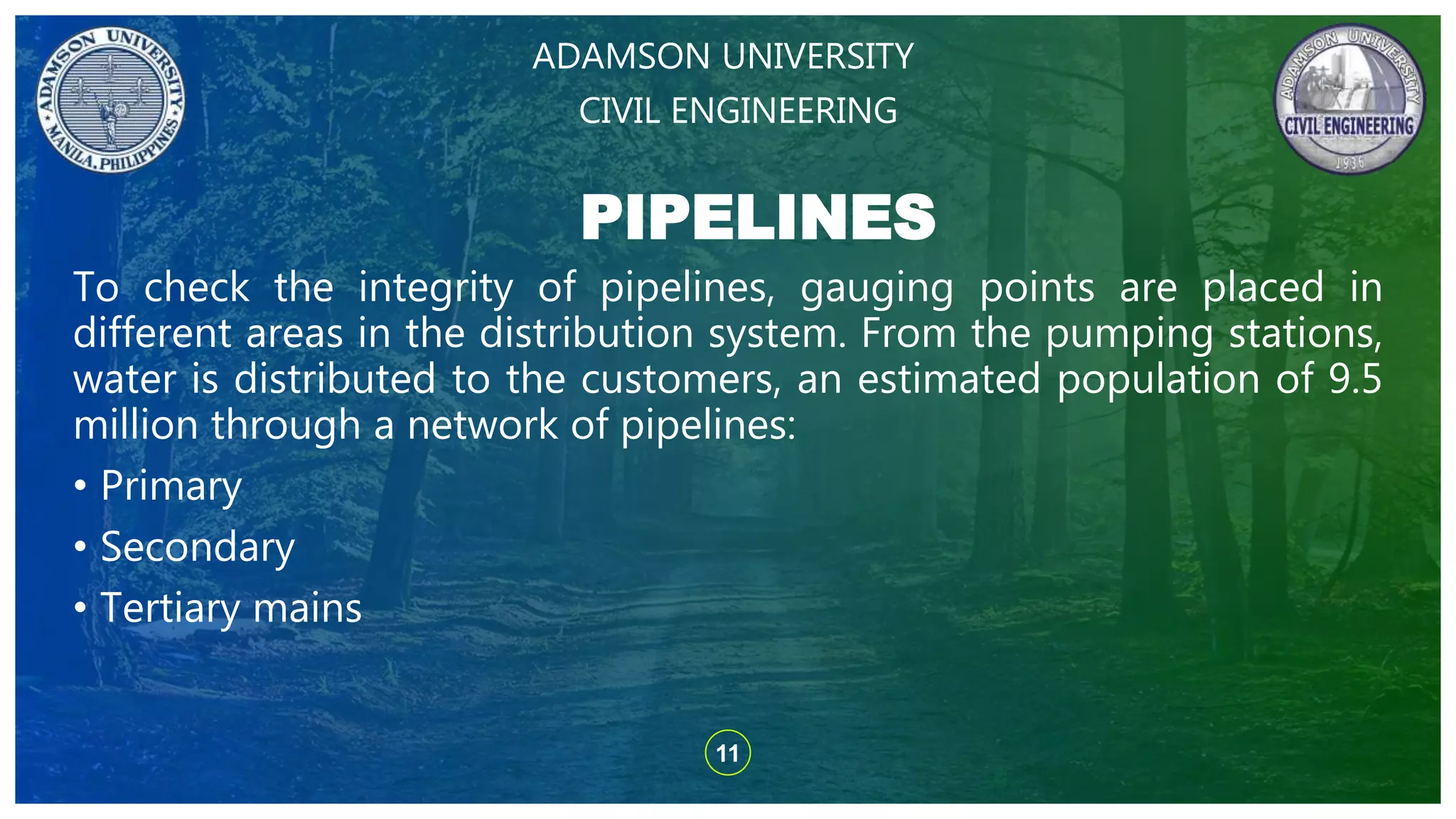 Metro Manila Water Distribution System | PPTX