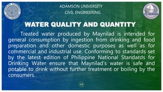 Metro Manila Water Distribution System | PPTX