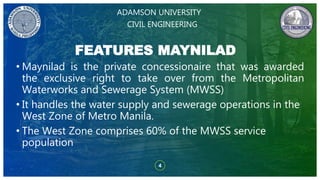 Metro Manila Water Distribution System | PPTX