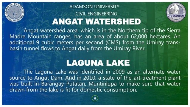 Metro Manila Water Distribution System | PPTX