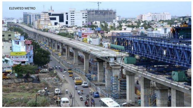 Construction sequence for metro Project (Elevated and Underground) and ...