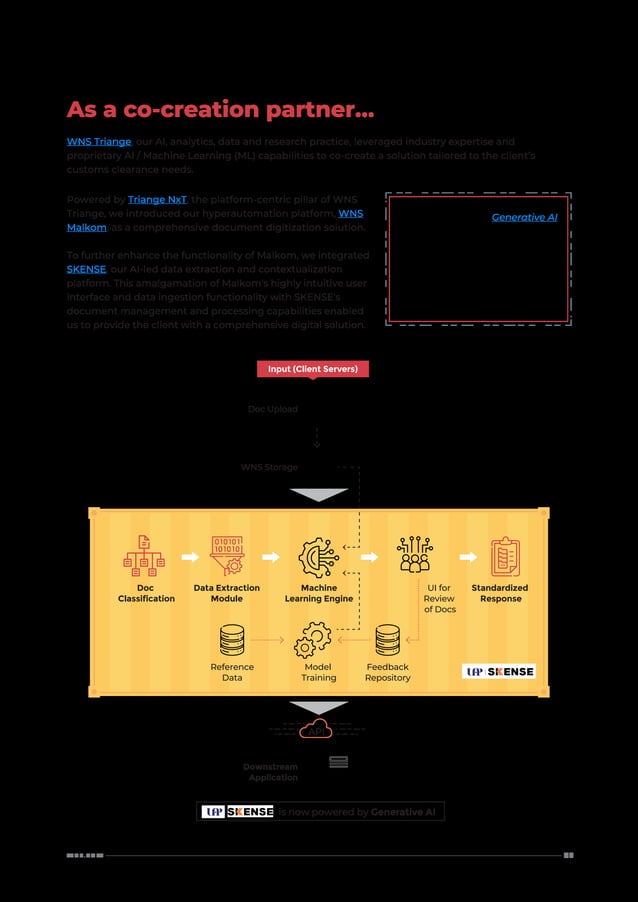 AI Enabled Customs Declarations | Metro Shipping Case Study | Download PDF | PDF