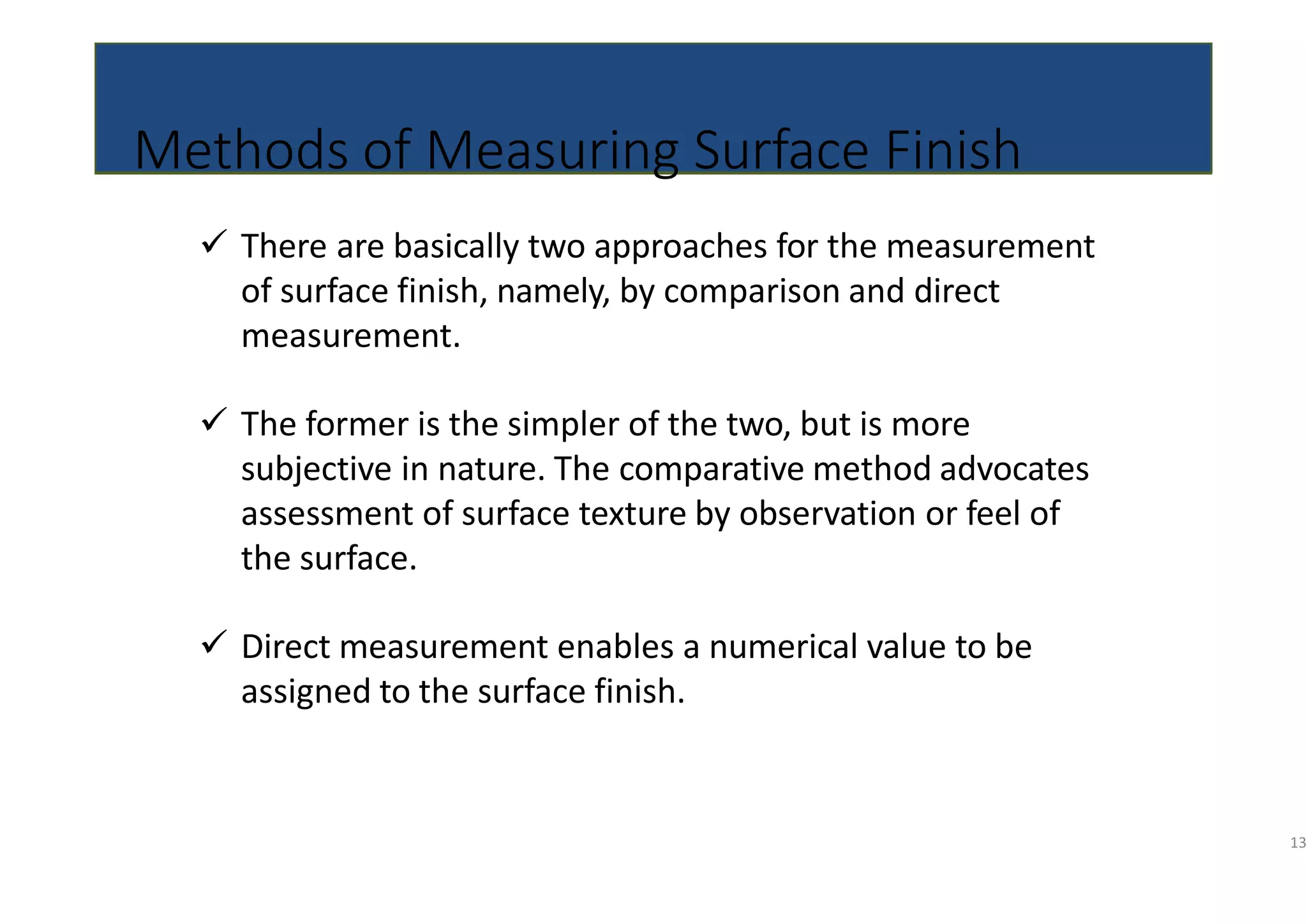 Metrology surface roughness.pptx