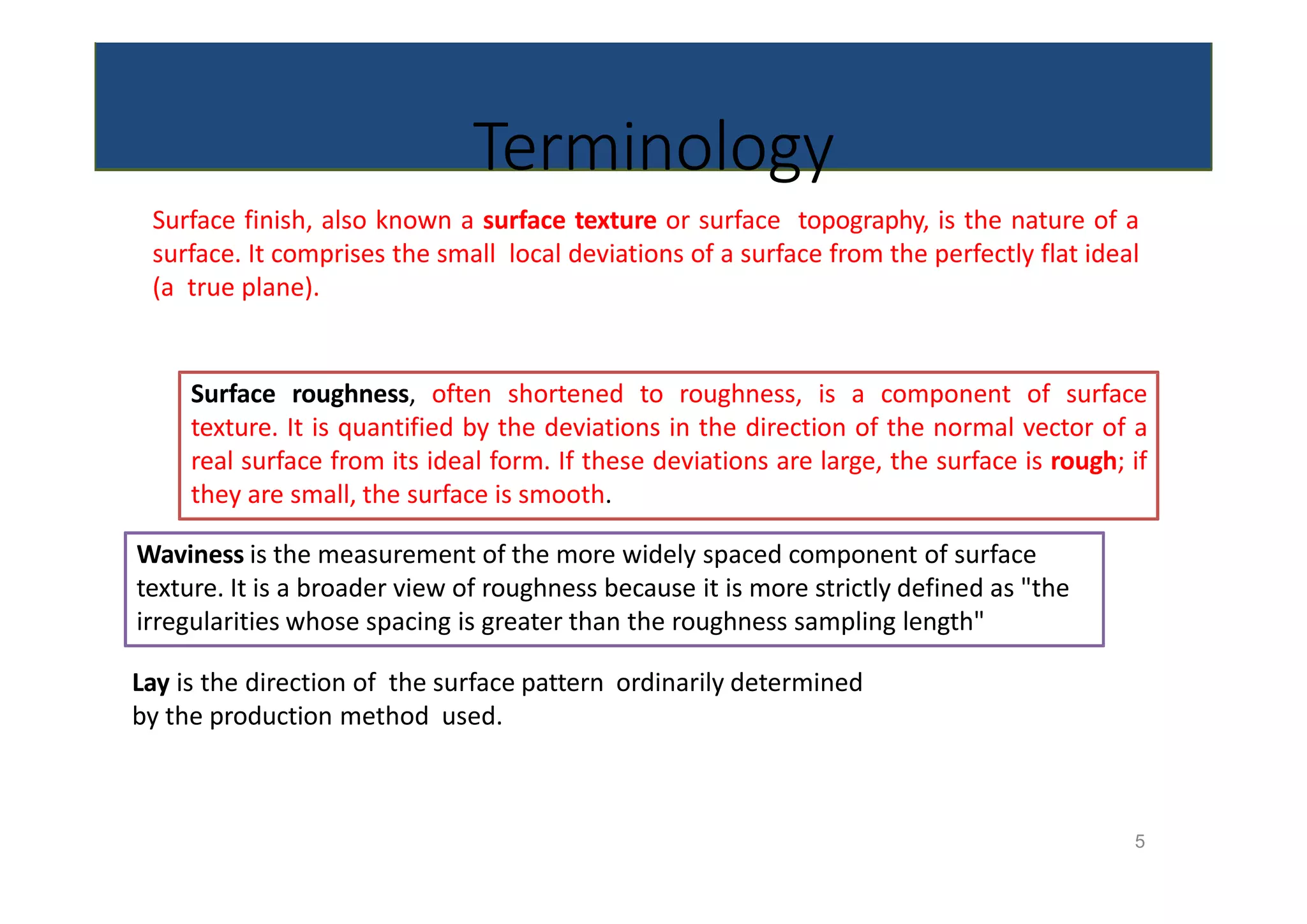Metrology surface roughness.pptx