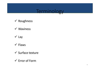 Metrology surface roughness.pptx