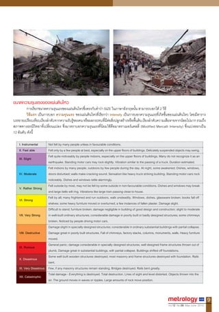 แผ่นดินสะเทือน ความหวั่นไหวไม่ไกลตัว | PDF
