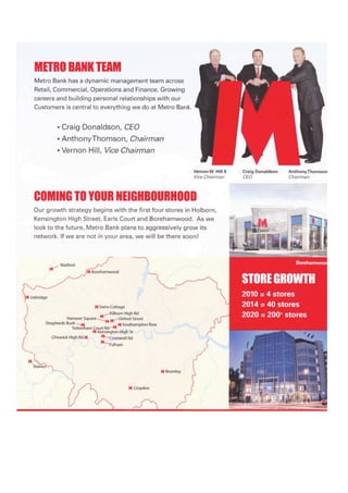 Metro bank brochure | PDF
