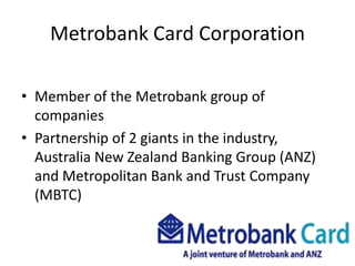 Metrobank go! mastercard | PPTX