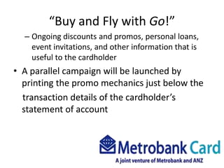 Metrobank go! mastercard | PPTX