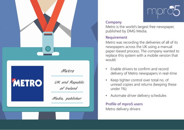 mpro5 Metro case study | PPT