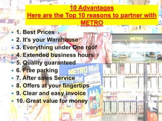 Metro cash and carry | PPTX