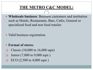 Case Study of Metro Cash & Carry on Business Environment | PPTX